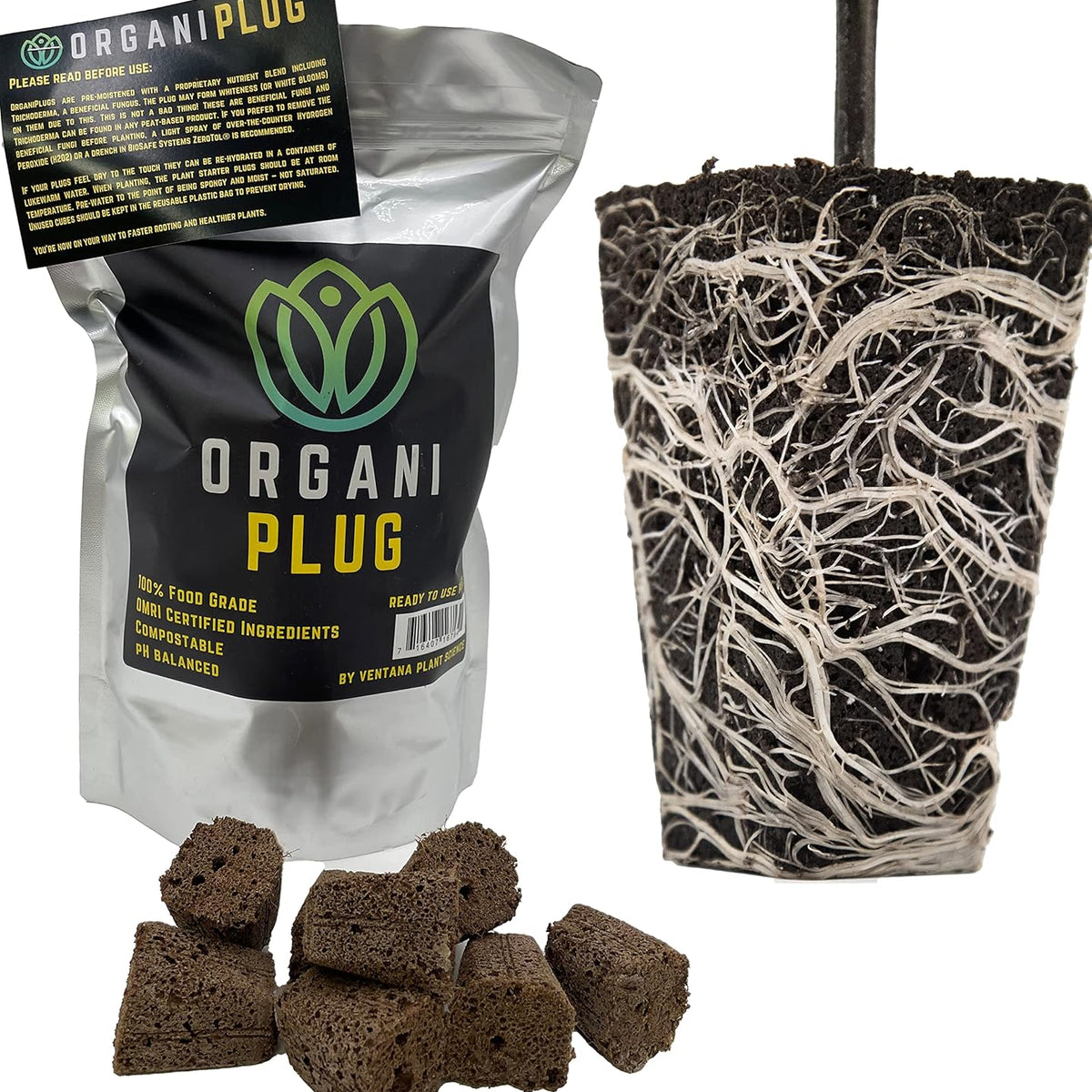 Organiplug - Clone and Seed Plugs – The Soil Makers